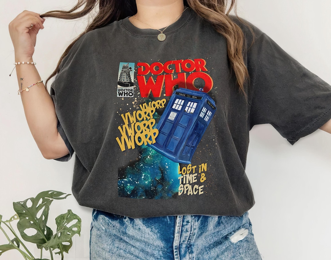 Retro Dr Who Tardis Shirt, Doctor Who TV Series Shirts, the First ...