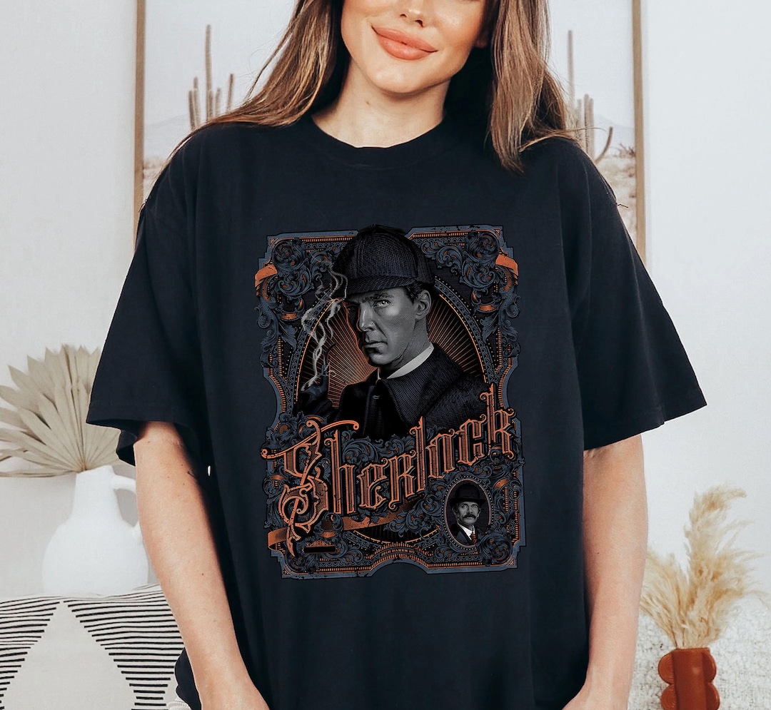 Vintage Sherlock Detective Shirt, Sherlock Holmes Shirts, Consulting ...