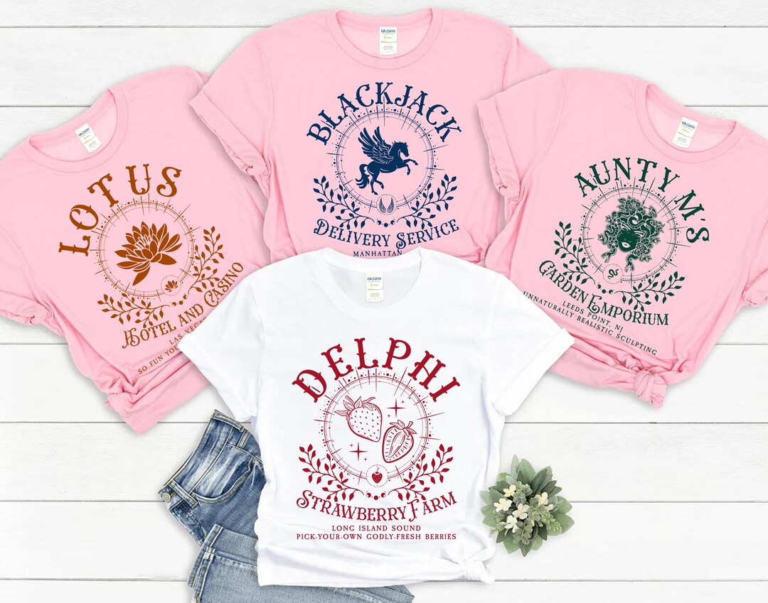 Percy Jackson Matching Shirts Camp Half Blood Shirt, Greek Mythology ...