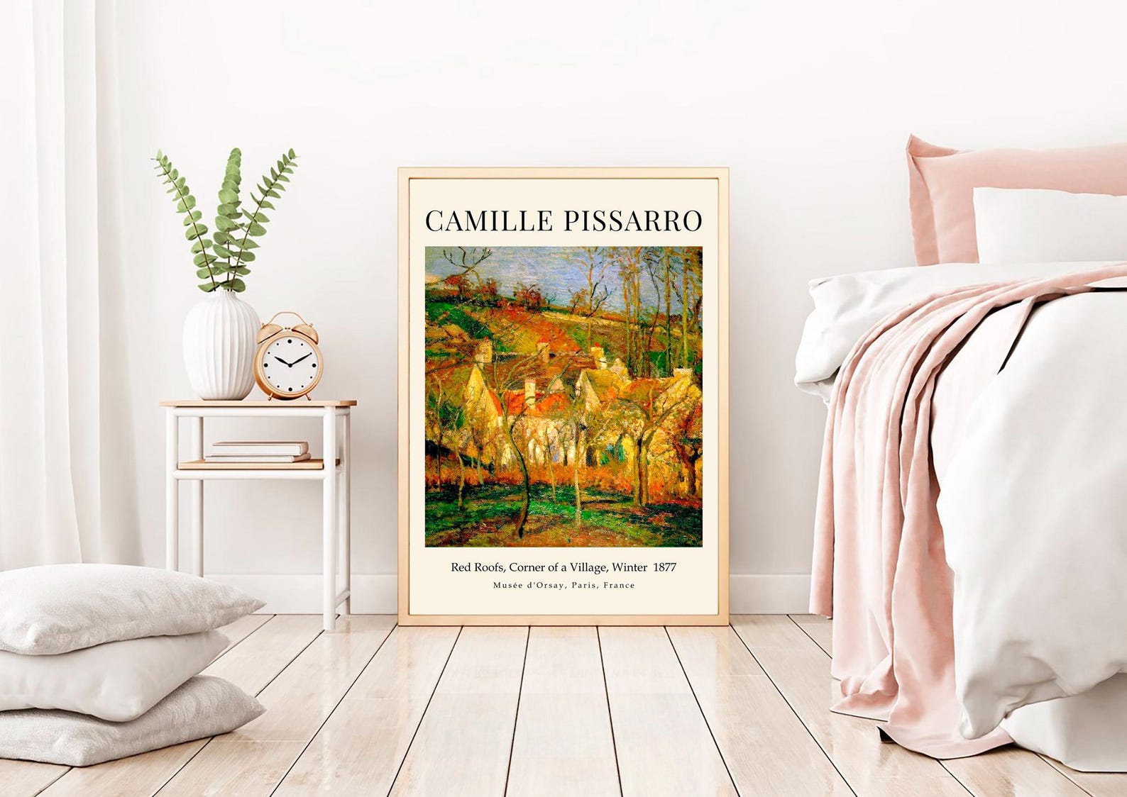 Camille Pissarro Poster Print, Modern Wall Art, Vintage French Home ...