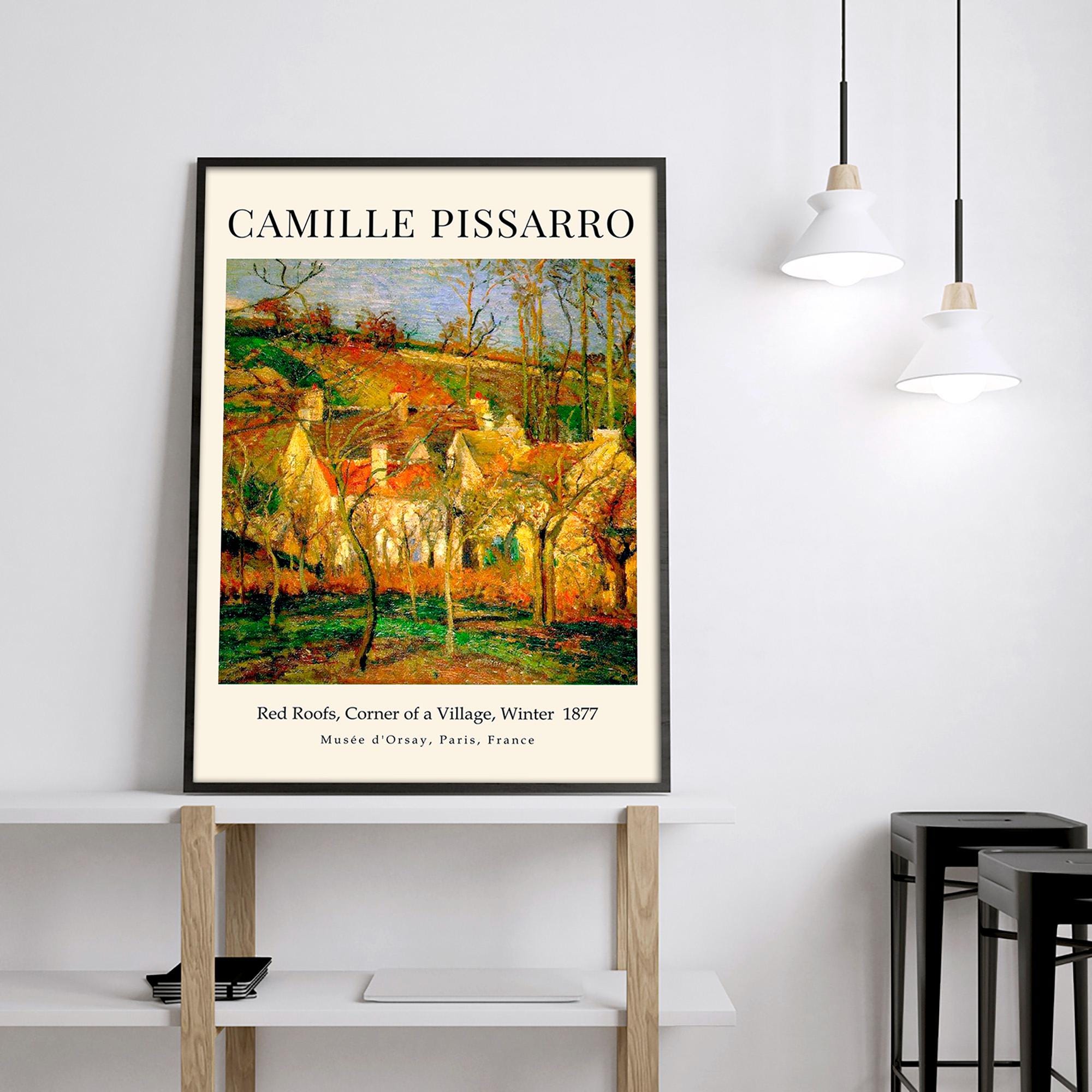 Camille Pissarro Poster Print, Modern Wall Art, Vintage French Home ...