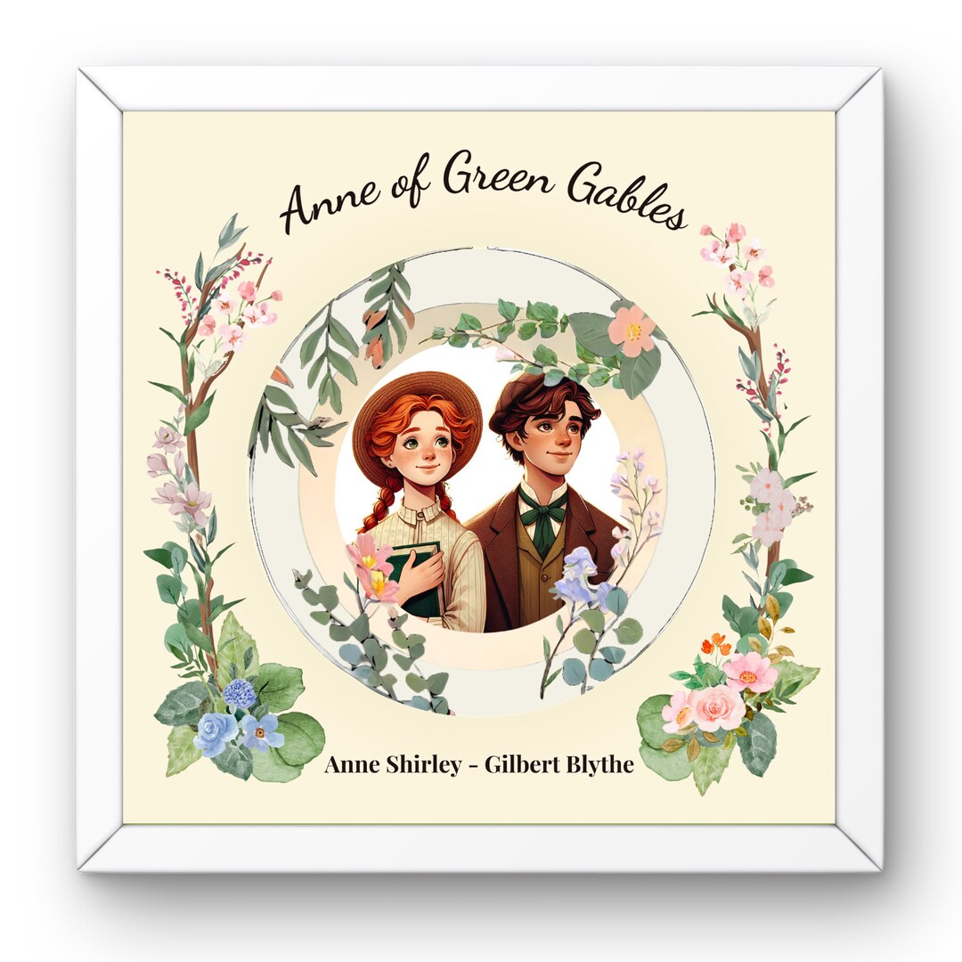 Anne of Green Gables, Shadow Box, 3D SVG Shadow Box, Wall Decor ...
