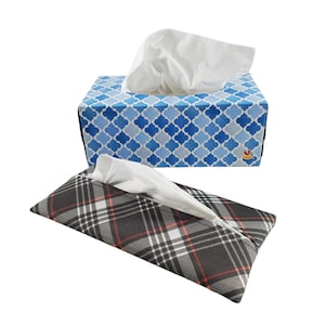 Travel Tissue Case Mini OR Full Size Floral Prints Fabric Tissue Holder ...