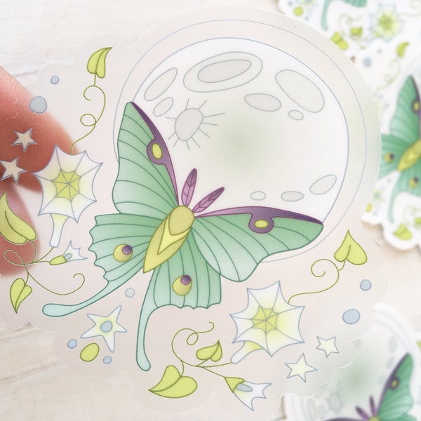 Moth Laptop Sticker - Etsy