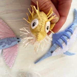 Felt Fish, Sea Creatures PDF Pattern Download, Plush Sewing Pattern ...