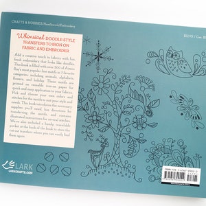 Doodle Stitching Transfer Pack Book by Aimee Ray, Iron on Transfer ...