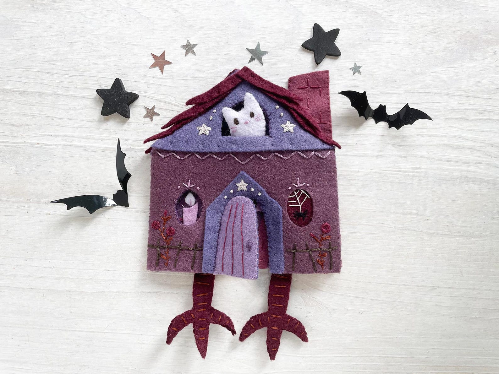 Witch House Quiet Book PDF Download Felt Plush Sewing Pattern, Baba ...