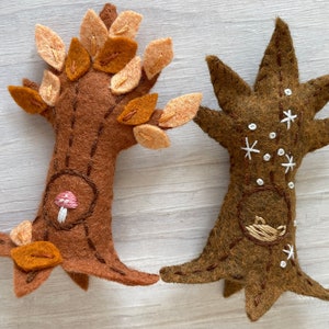 Little Seasons Trees Sewing Pattern PDF Download, Spring Summer Autumn ...