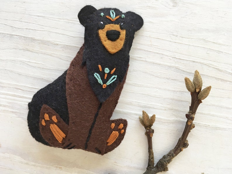 Bear Skunk Beaver Felt Animals Sewing Pattern PDF for Plush | Etsy