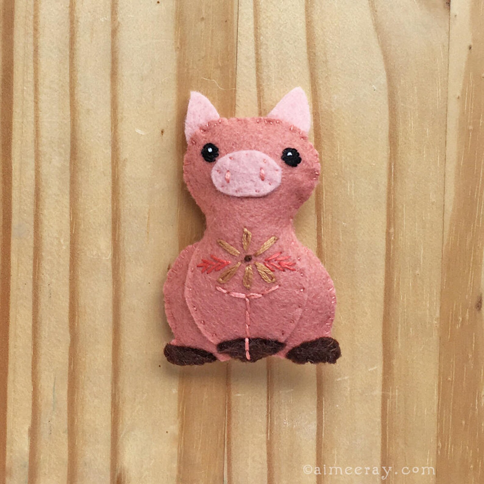 Sewing Pattern for Felt Farm Animals PDF Download SVG File - Etsy