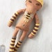 DIY Cut and Sew Sweet Bea Doll With Embroidery Cloth Doll - Etsy