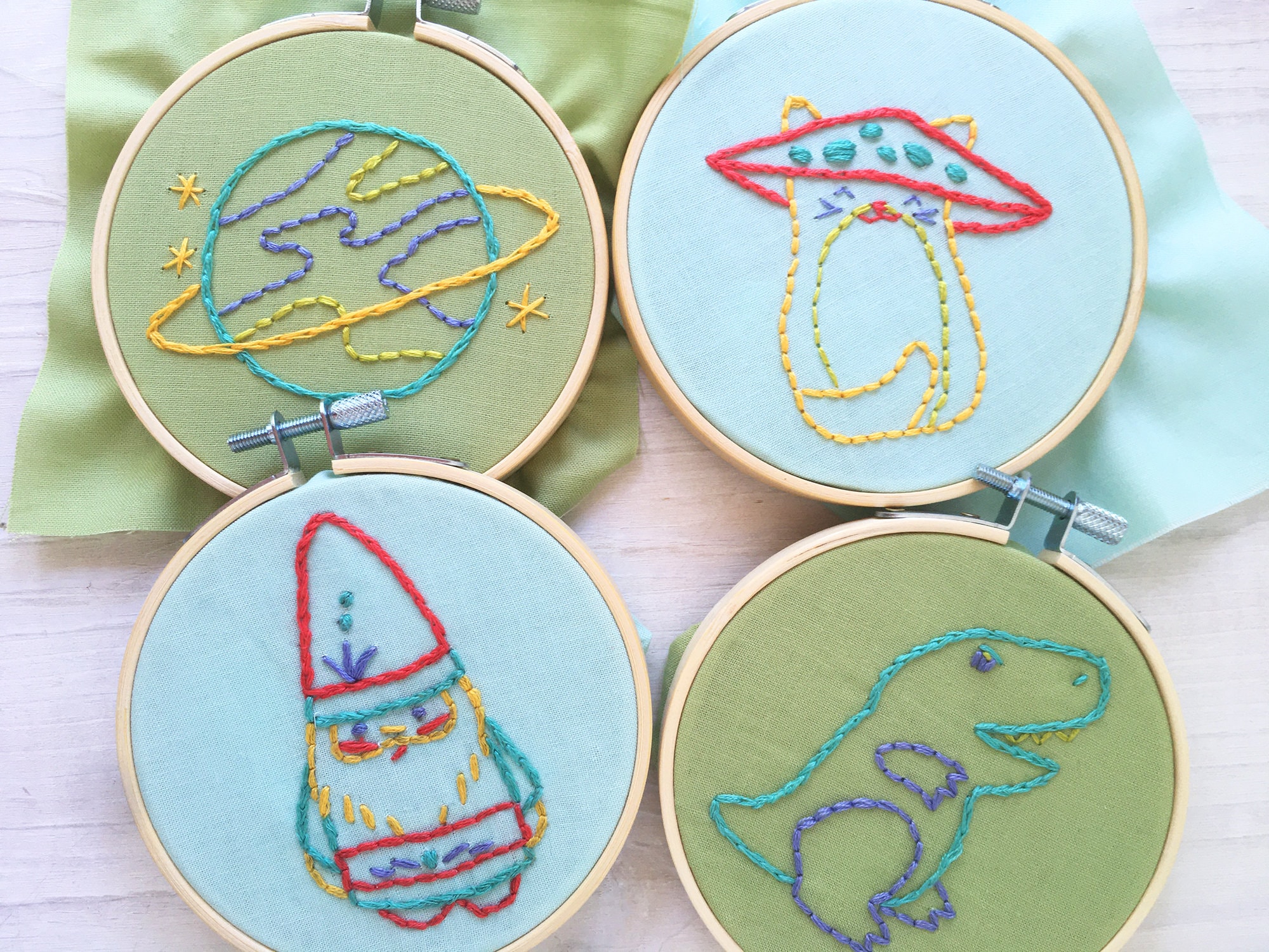 Hand Embroidery for Kids, Learn to Embroider With the Kid Stitch Kit ...