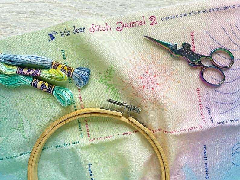 Stitch Journal *2* Libro di attività di ricamo fai da te, Sampler di ...