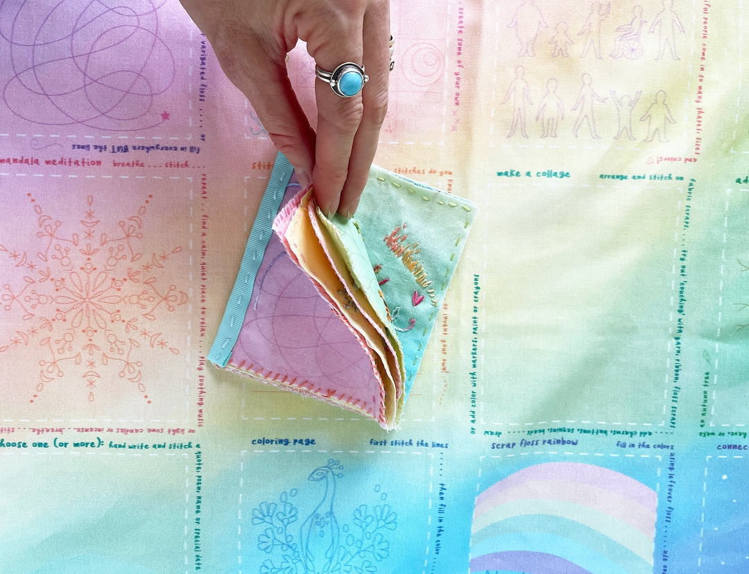 Stitch Journal DIY Embroidery Activity Book, Hand Embroidery Sampler - Etsy