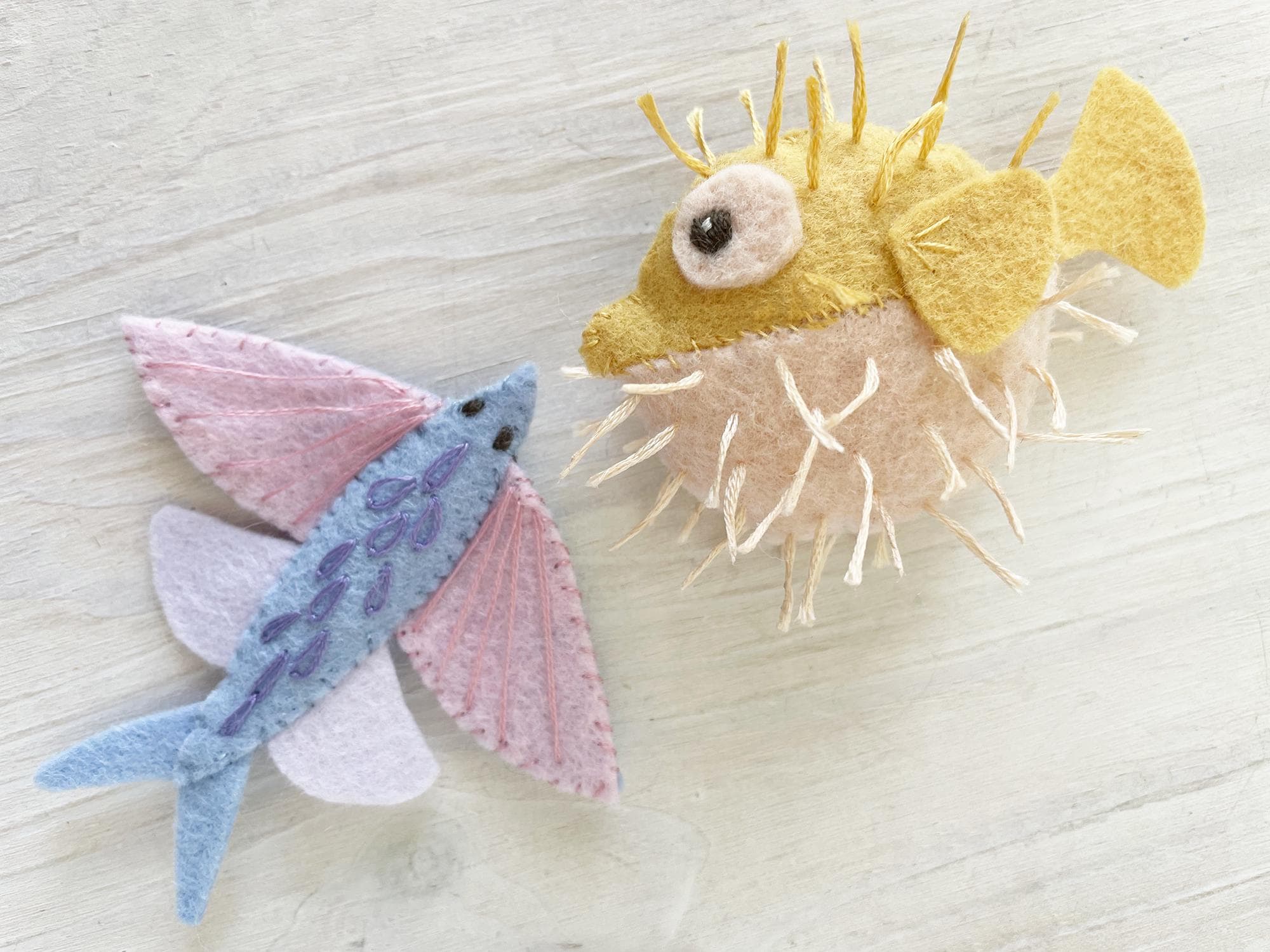 Felt Fish, Sea Creatures PDF Pattern Download, Plush Sewing Pattern ...