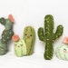 Felt Cactus Friends Sewing Pattern PDF, SVG Digital Download Plush Mini ...