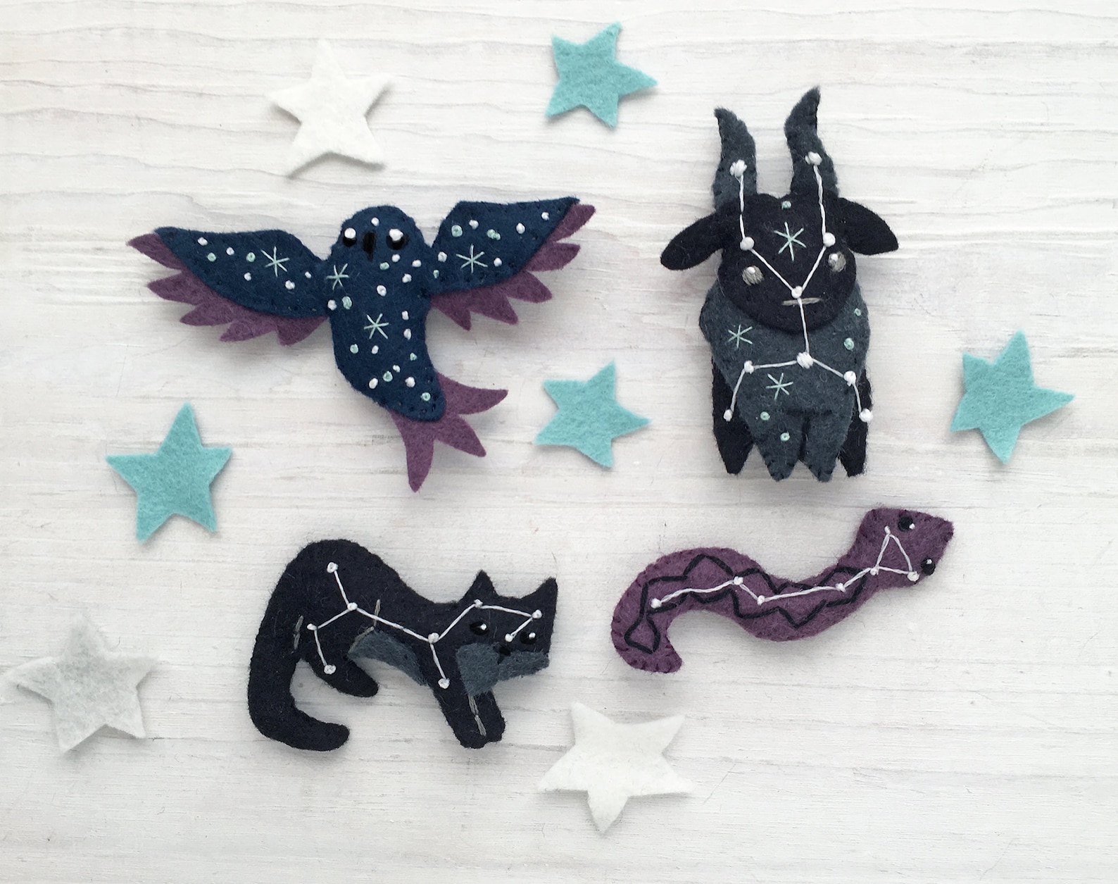 Constellation Animals set 2 Sewing Pattern PDF download | Etsy