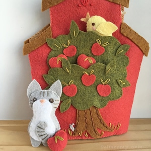 Little Red Barn Farm Quiet Book PDF Sewing Pattern With Felt Animals ...