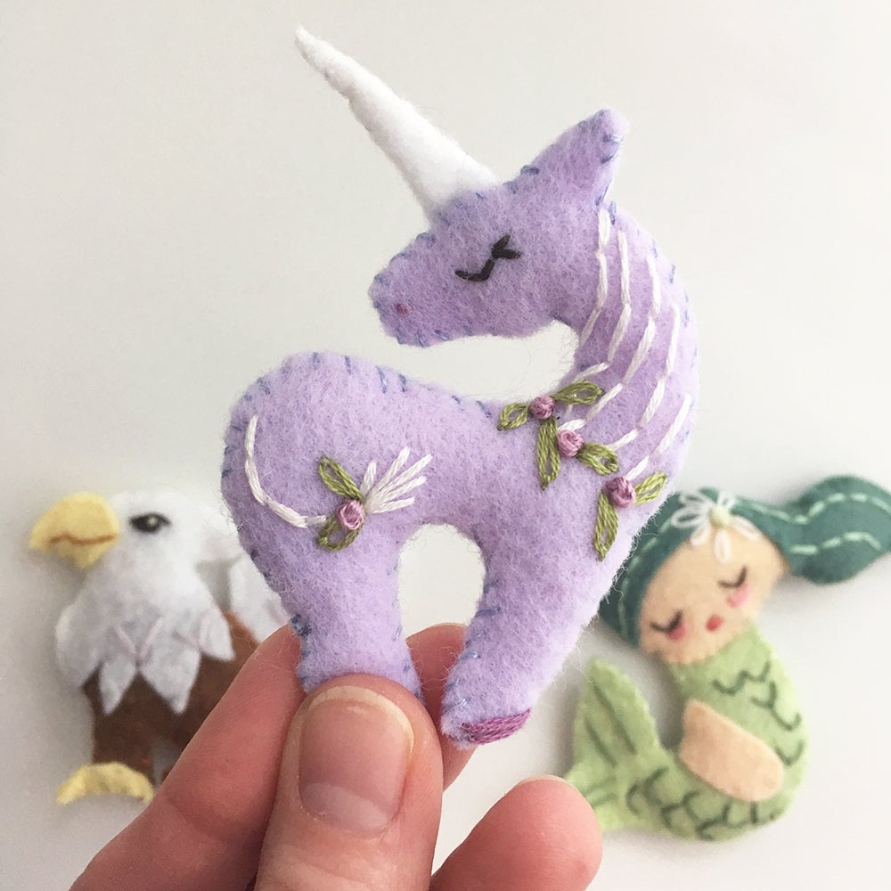 Plush Sewing Patterns for 12 Different Mythical Creatures - Etsy