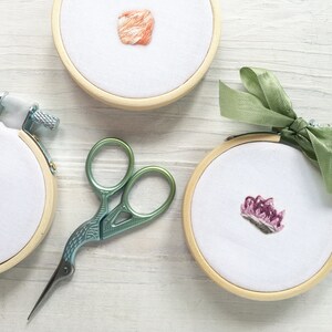 Tiny Crystals and Gemstones Hand Embroidery Pattern PDF Download ...