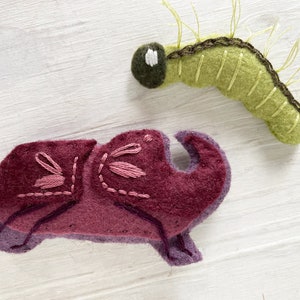 Beautiful Bugs Set 2 Sewing Pattern PDF Download, Felt Animals, Cicada ...