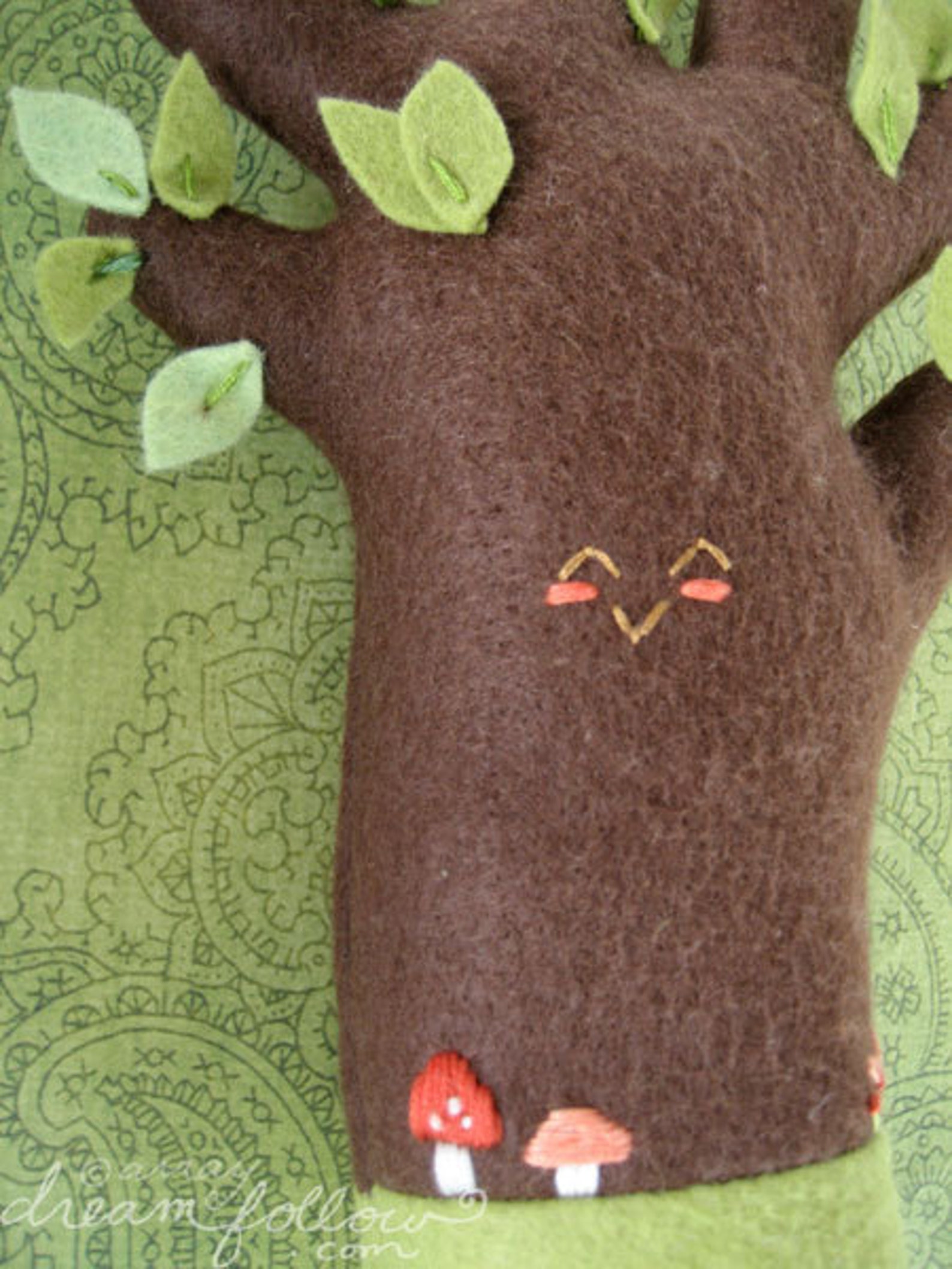 Plush Pattern for Happy Seasons Trees PDF Download Woodland - Etsy