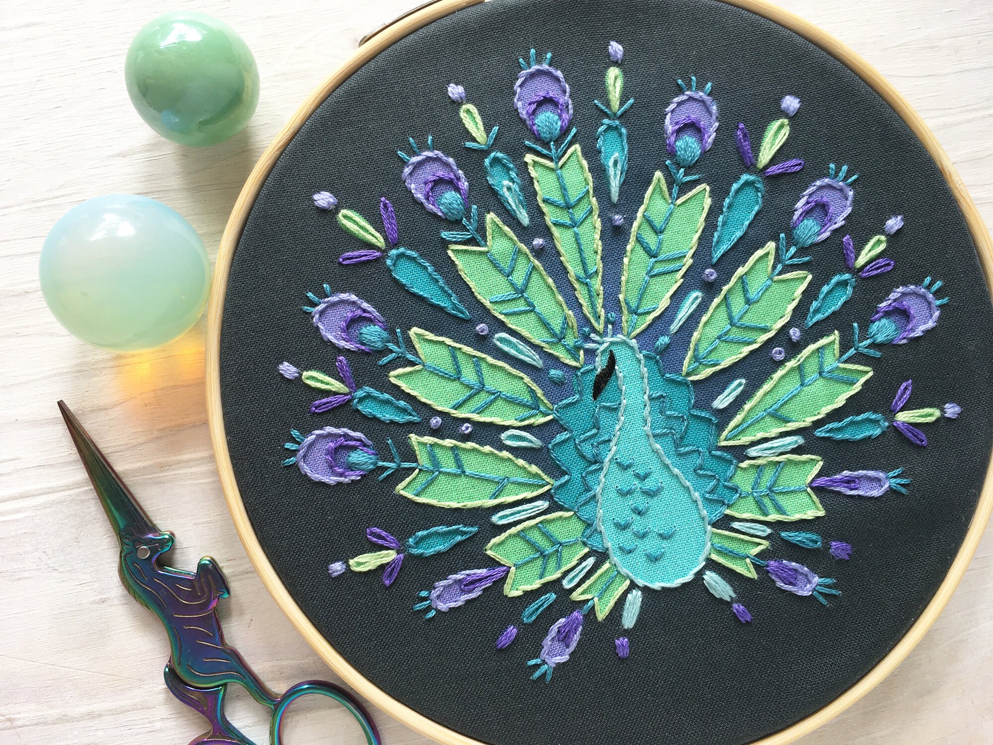 Peacock Designs For Hand Embroidery