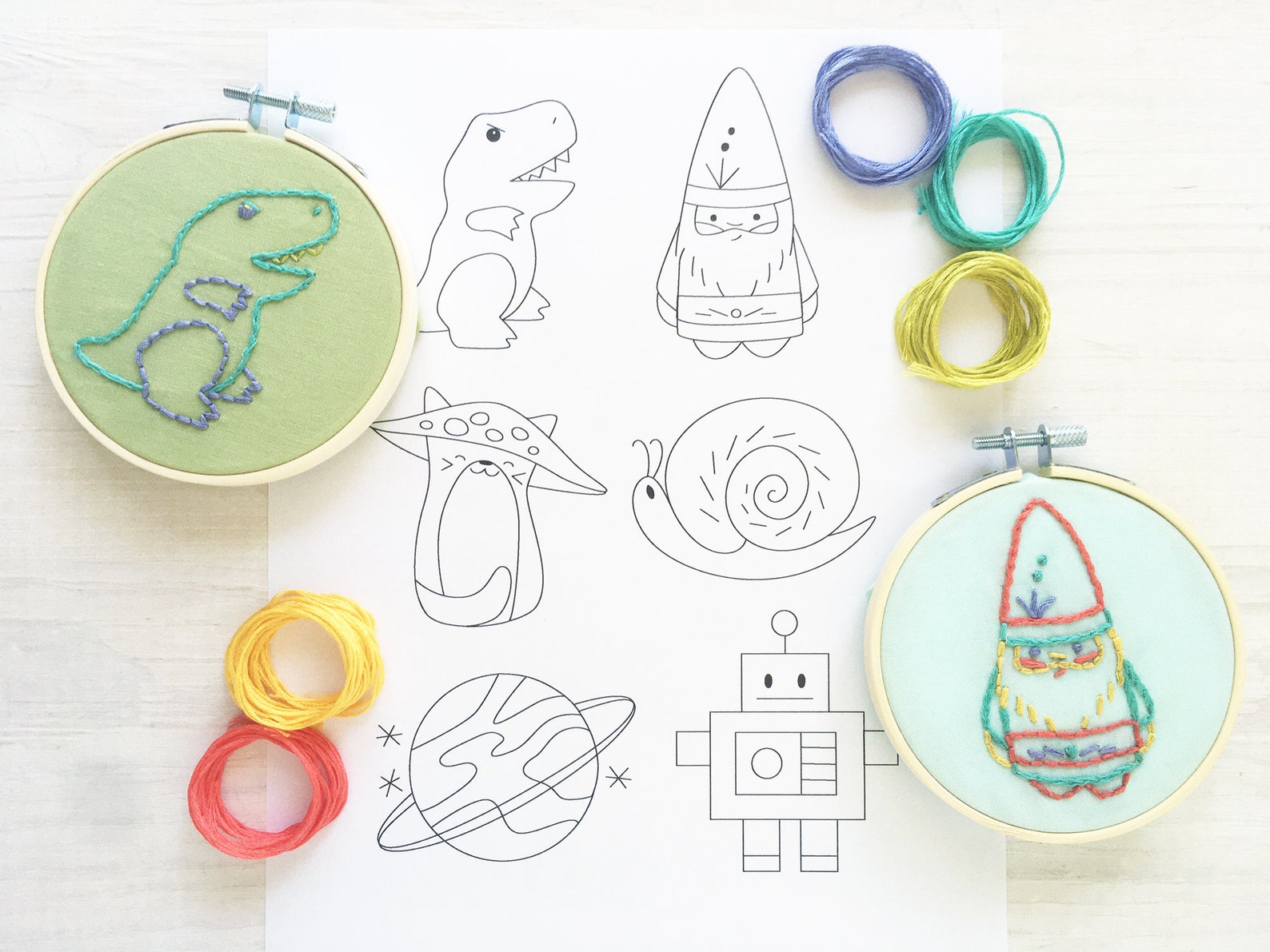 Hand Embroidery for Kids, Learn to Embroider With the Kid Stitch Kit ...