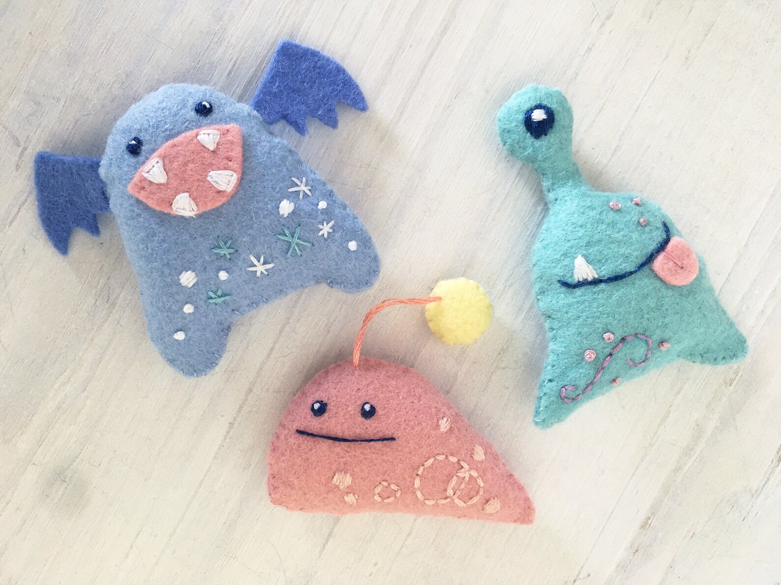 Aliens and Monsters Plush Sewing Pattern PDF Download SVG - Etsy