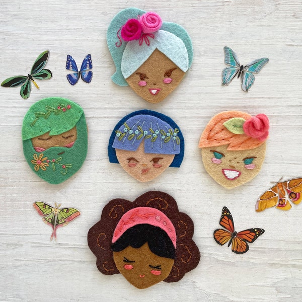 Felt Face - Etsy