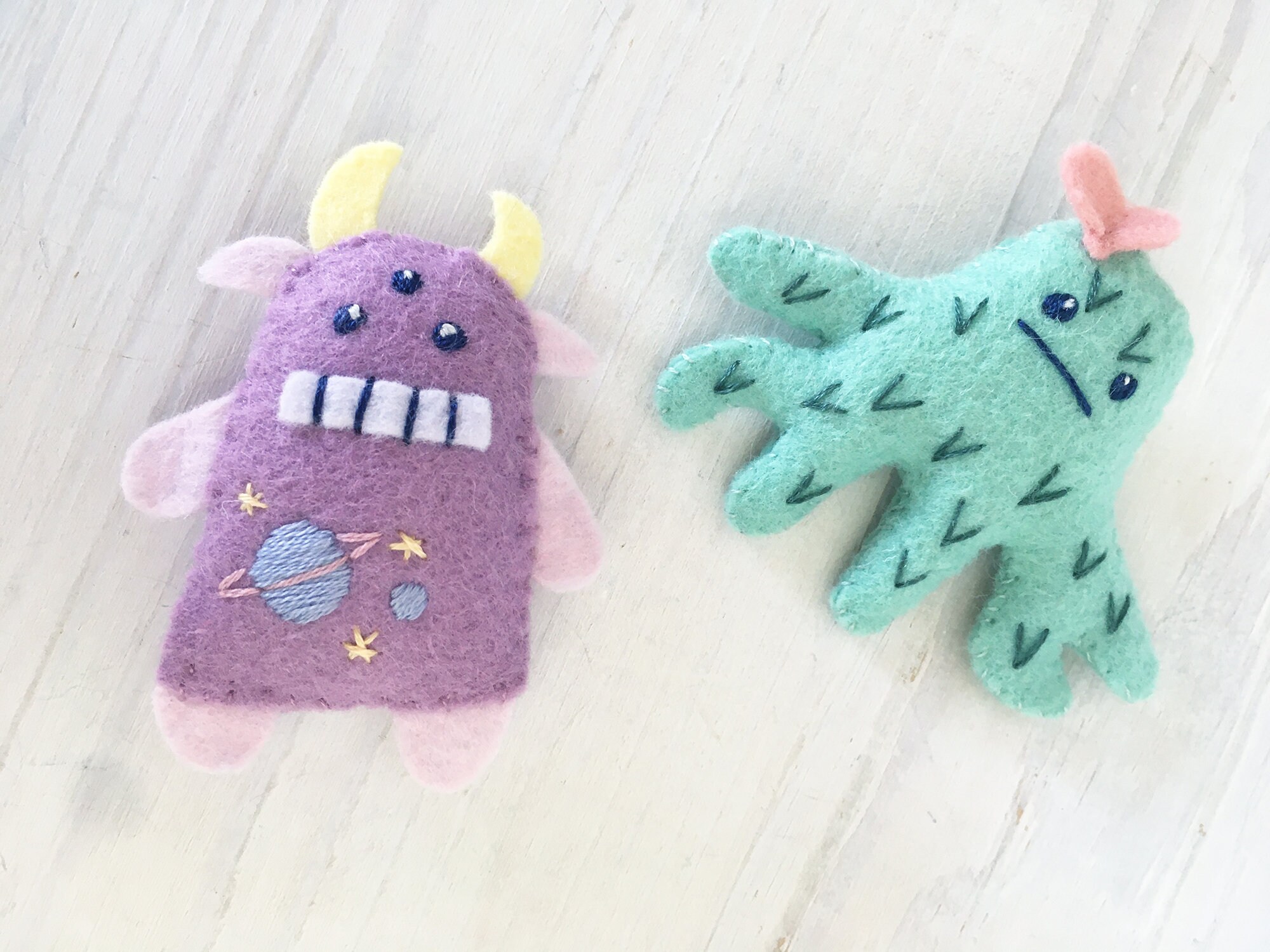 Aliens and Monsters Plush Sewing Pattern PDF Download SVG - Etsy