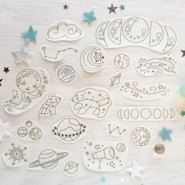 Celestial Machine Embroidery Designs - Etsy