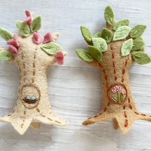 Little Seasons Trees Sewing Pattern PDF Download, Spring Summer Autumn ...