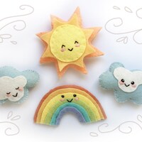 Felt Rainbow - Etsy