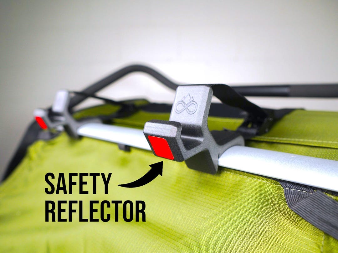 Thule Chariot Bike Rack – 3D Printed, Nylon Strap, Safety Reflector - Etsy
