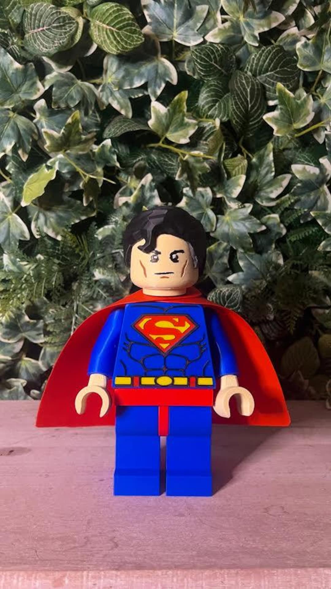 FAN ART Super Sized Lego Superman - Etsy