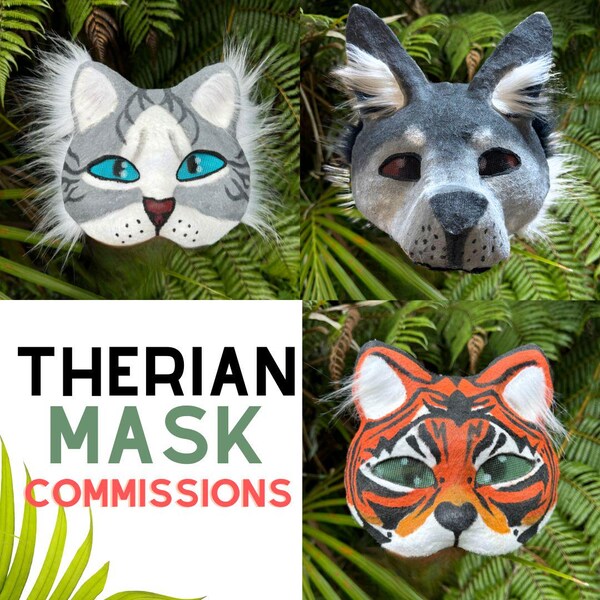 Therian Deer Mask - Etsy