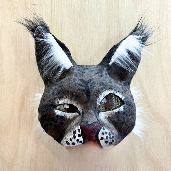 Therian Lynx Mask and Tail - Etsy
