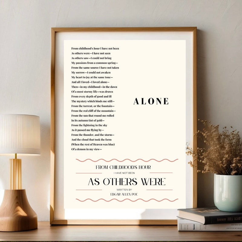 Edgar Allan Poe - Etsy