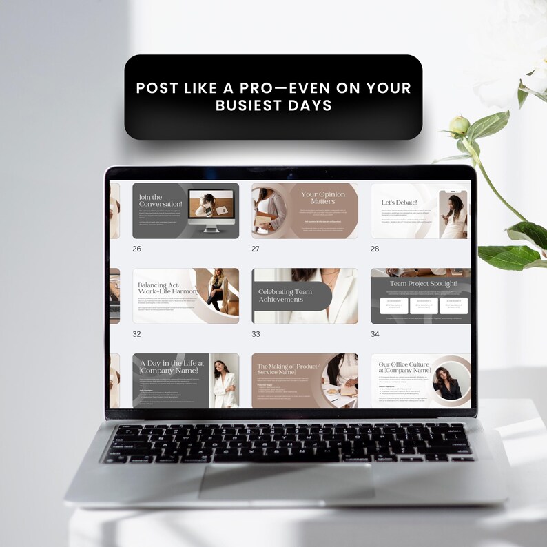 Linkedin Post Templates: 80 Canva Editable Social Media Graphics - Etsy