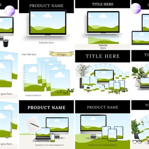 Mockup Digital Product MRR PLR Etsy Listing Mockups Shopify Mock up ...