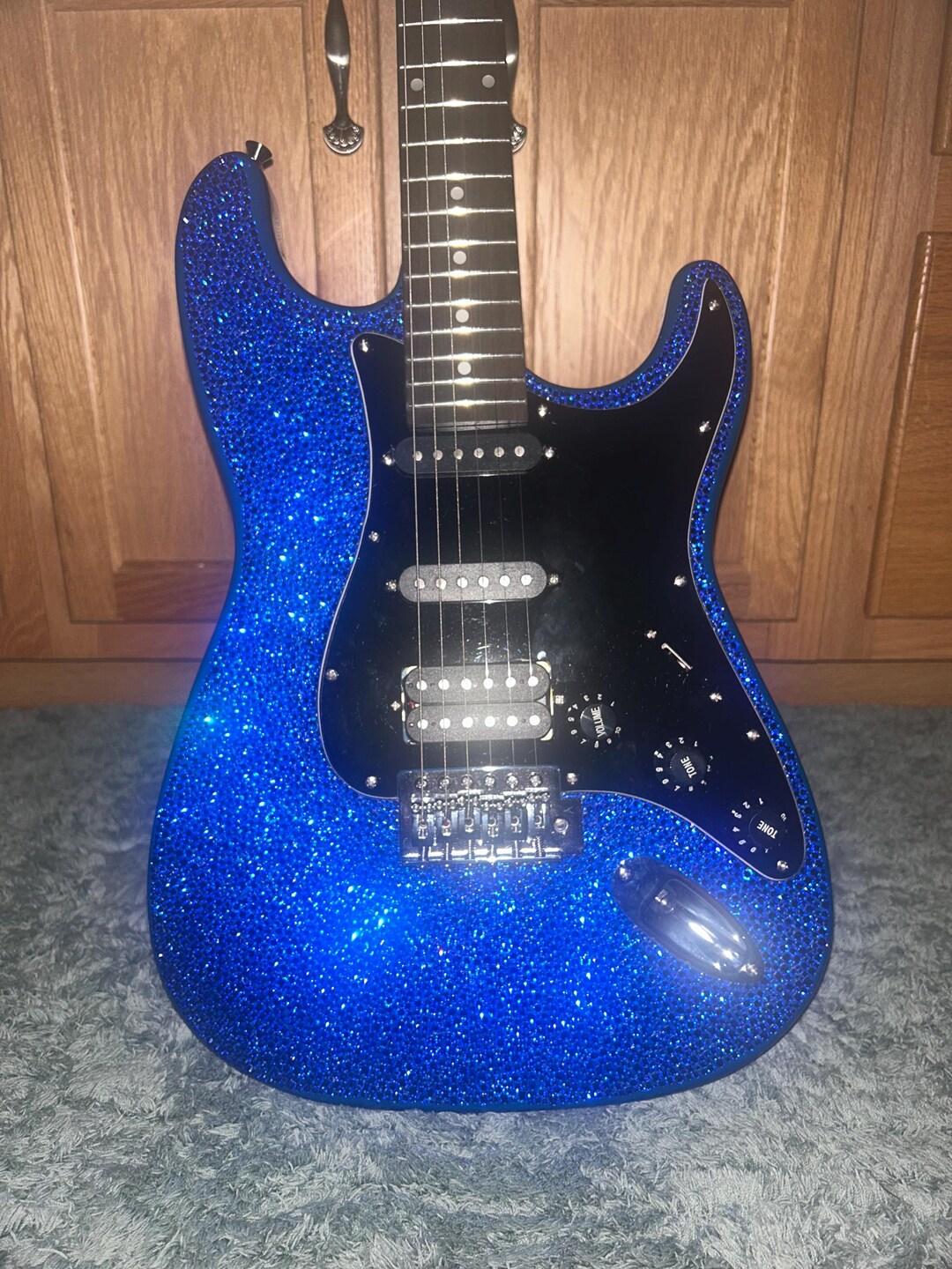 Sparkly Electric Guitar - Etsy
