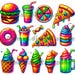 Ios 18 Custom Emojis Stickers Pack, 50 Neon Girly Aesthetic iPhone ...