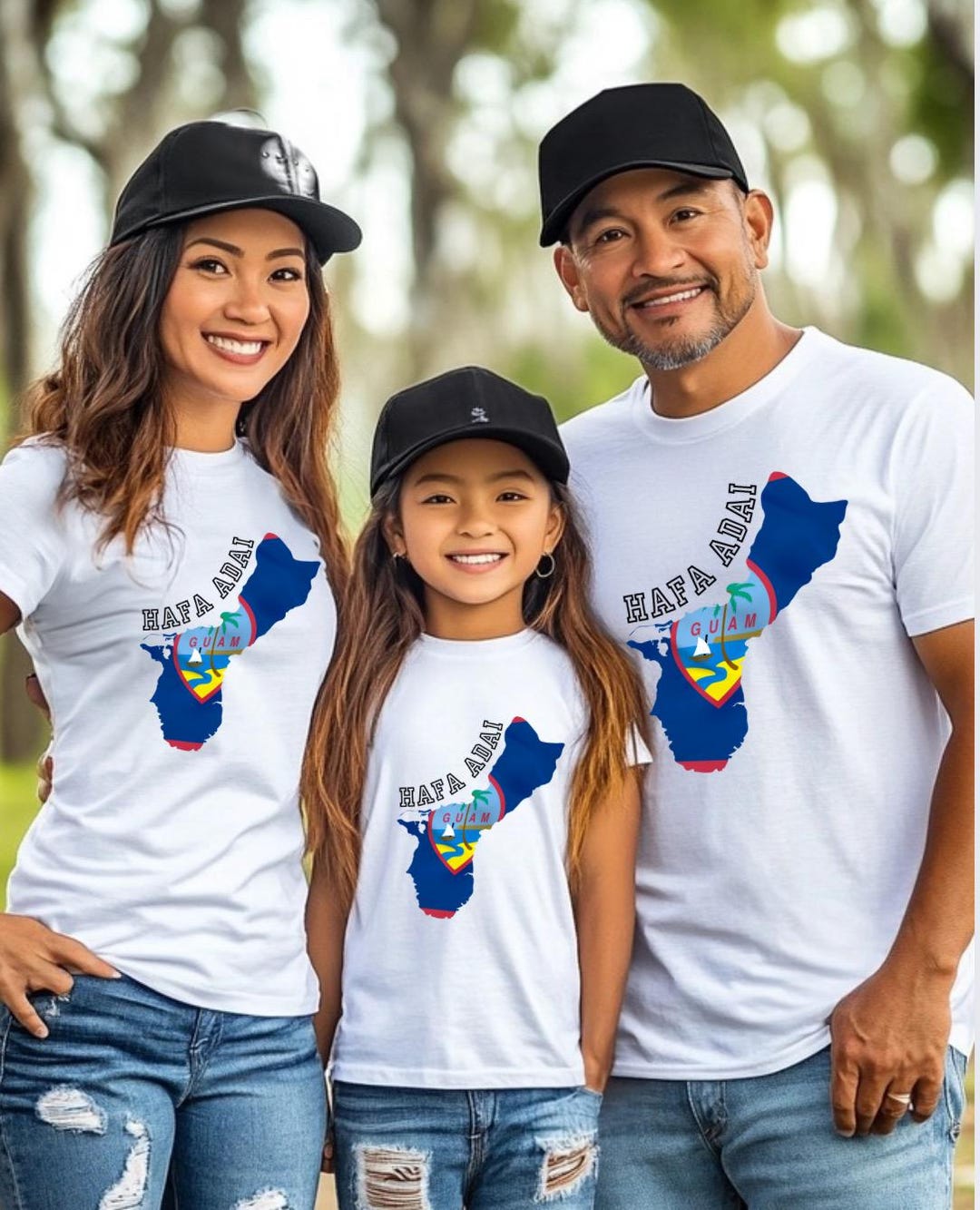 Guam Family Matching Shirts | Håfa Adai Guam Pride T-shirts | Chamorro ...