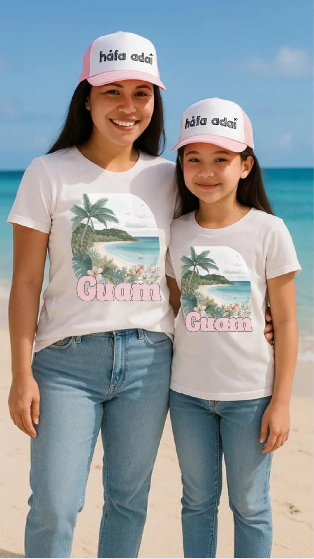 Guam Family Vacation T-shirts: Matching Tropical Island Tees - Etsy