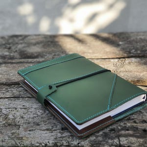 Field Notebook Cover & A5 Notebook Cover, Travelers Notebook Cover ...