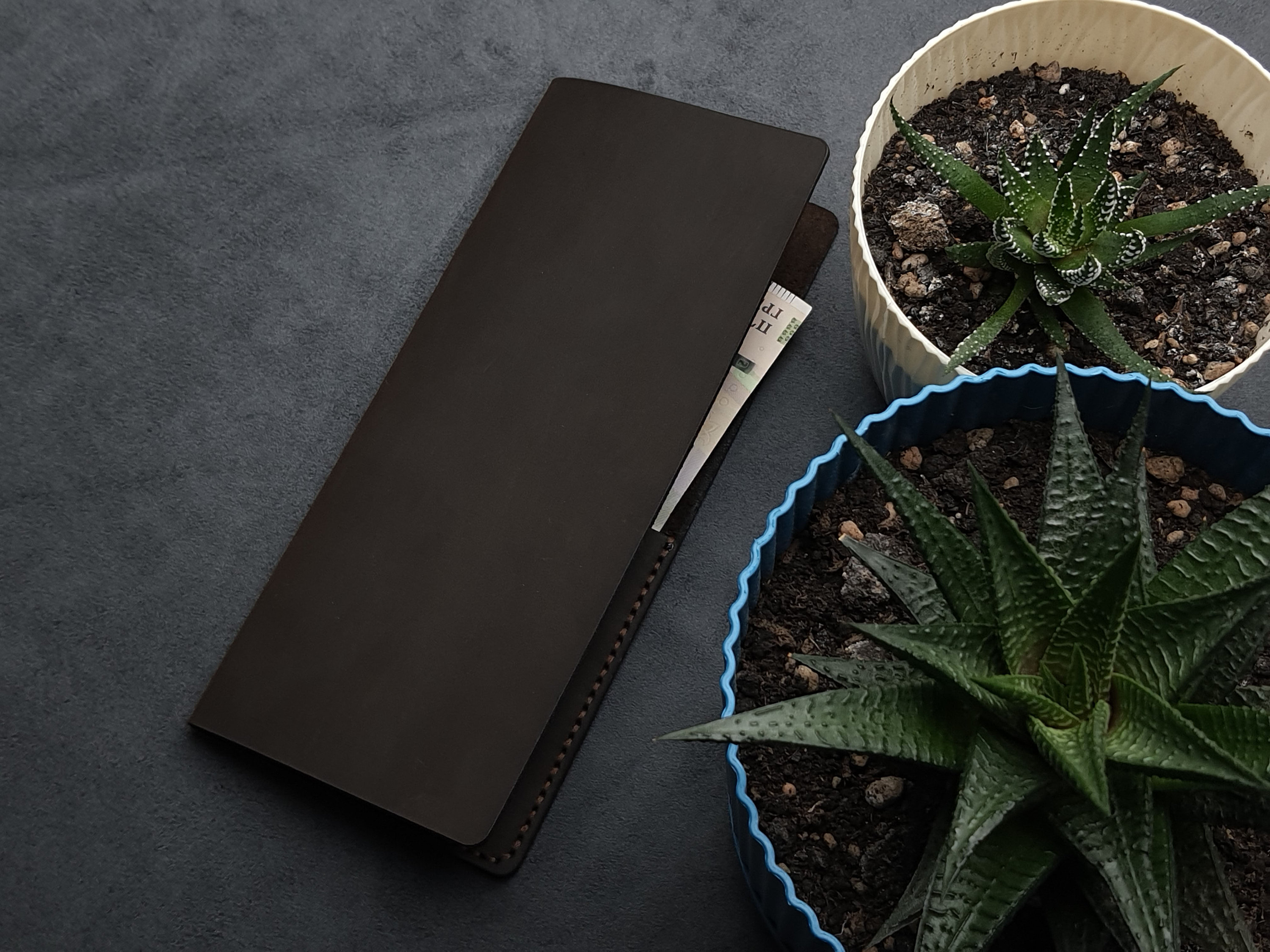 Leather Restaurant Check Presenter, Bar Check Holder, Cash Holder ...