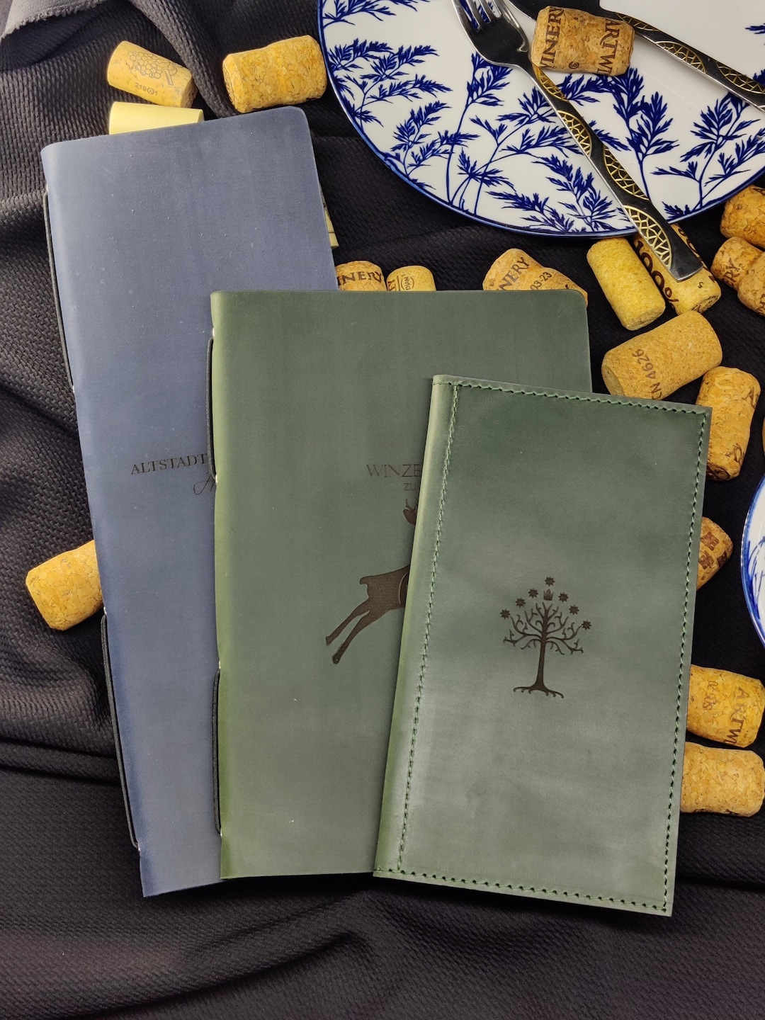 Custom Leather Menu Cover | Restaurant Menu Folder | Logo Menu Holder ...