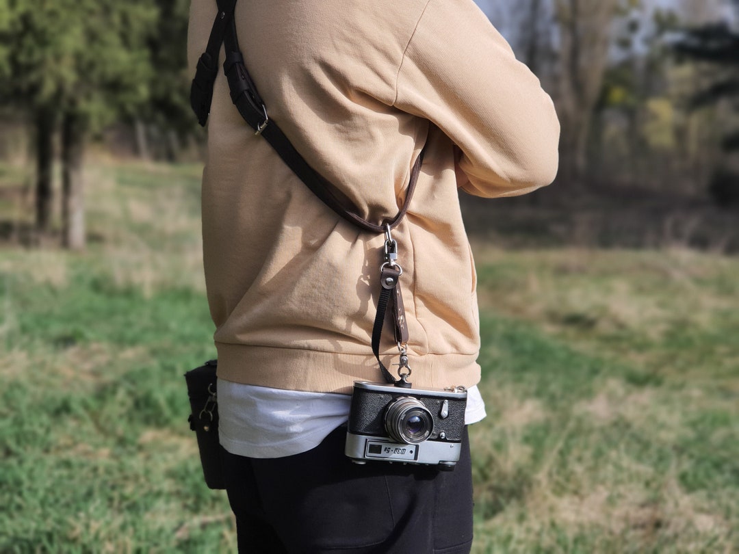 Two Cameras Strap, Dual Shoulder Strap, Multi Camera Belt, Camera ...