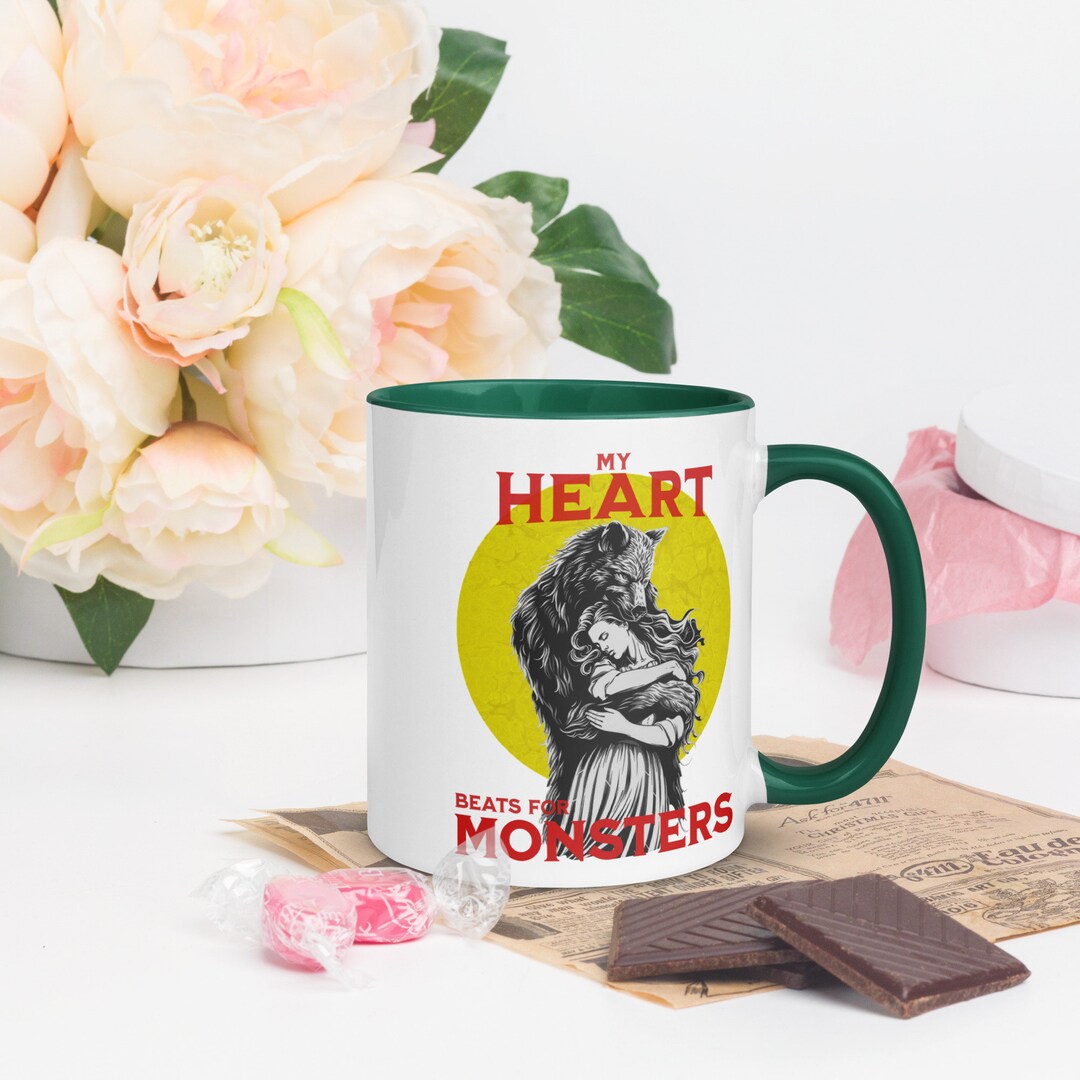 Monsters Mate, Love's Perfect Fate Monster Romance Werewolf Mug - Etsy